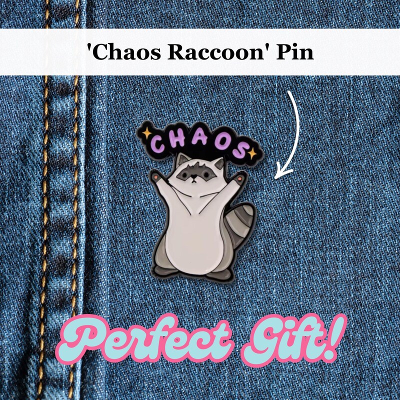 Pin on Chaos Pin Badges - Etsy UK