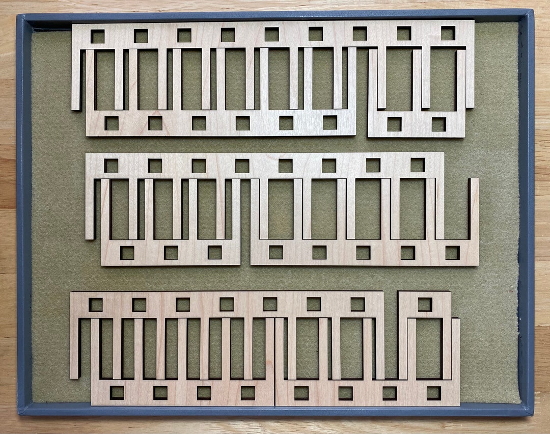 Pick Your Bead Separator Set (maple Veneers) - Etsy