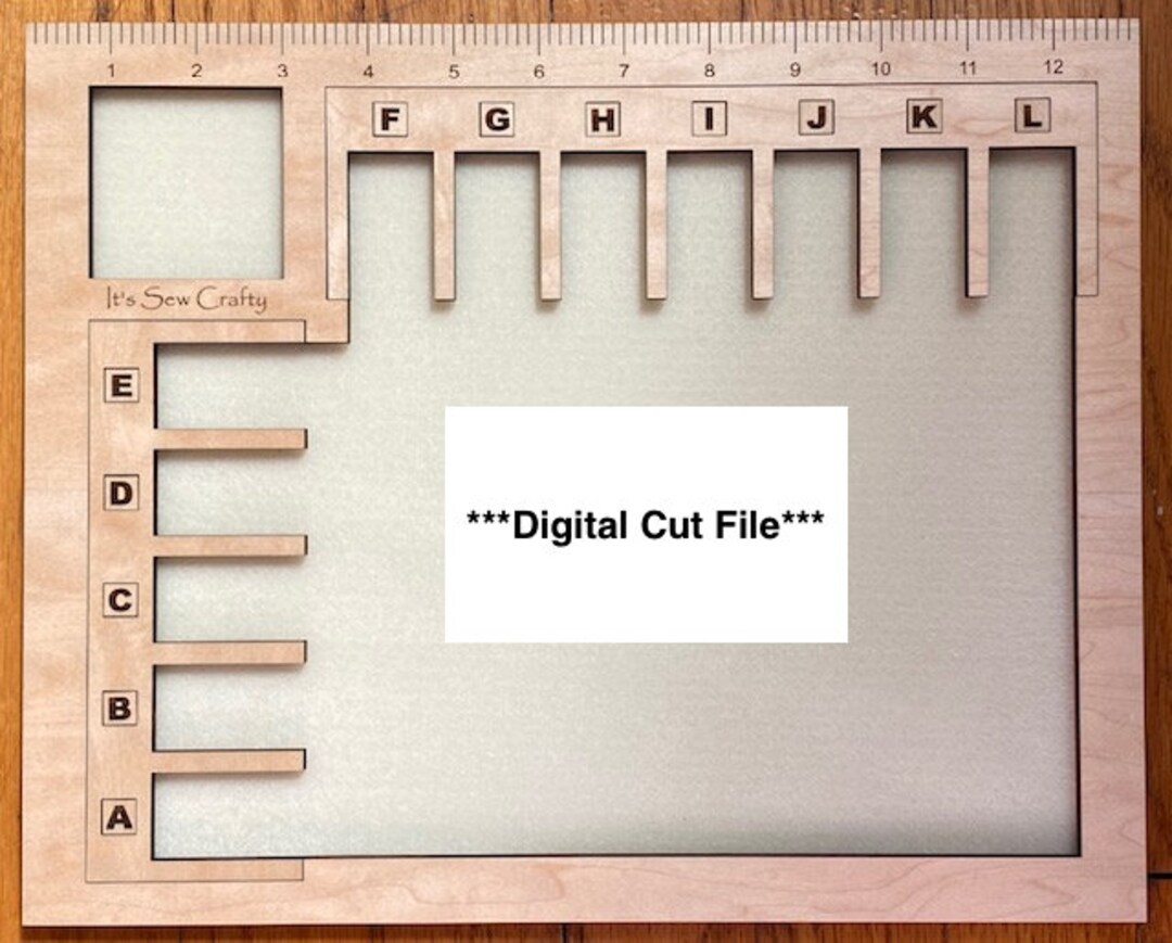 Lightburn Cut Files-bead Board With "swap Out" Separators - Etsy