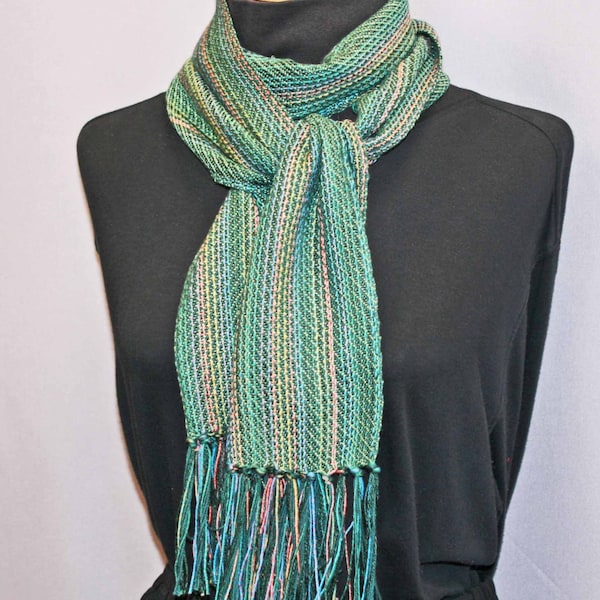 Hand Woven Scarf - Etsy