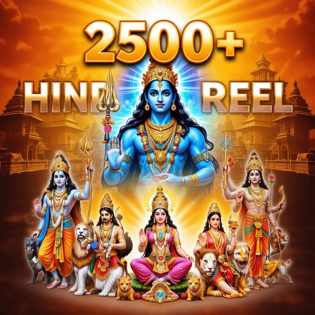 Hindu God Reels: HD Video Bundle for Social Media (digital Download) - Etsy