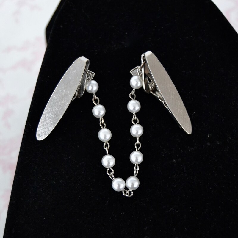 Silver Sweater Clips - Etsy