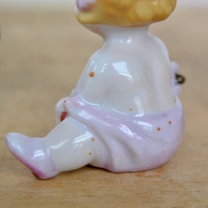 Vintage Trio of Ceramic Baby Figurines With Safety Pin Diapers Made in ...