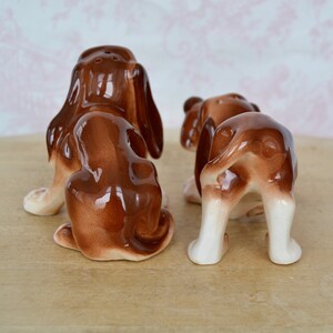 Vintage Crying Hound Dog Ceramic Salt and Pepper Shaker Set Made in ...