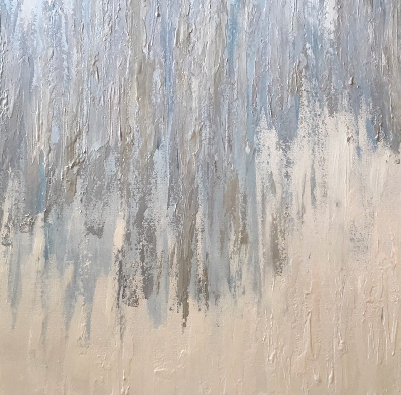 Soft Hues Textured Abstract Original Painting, Neutral Decor - Etsy