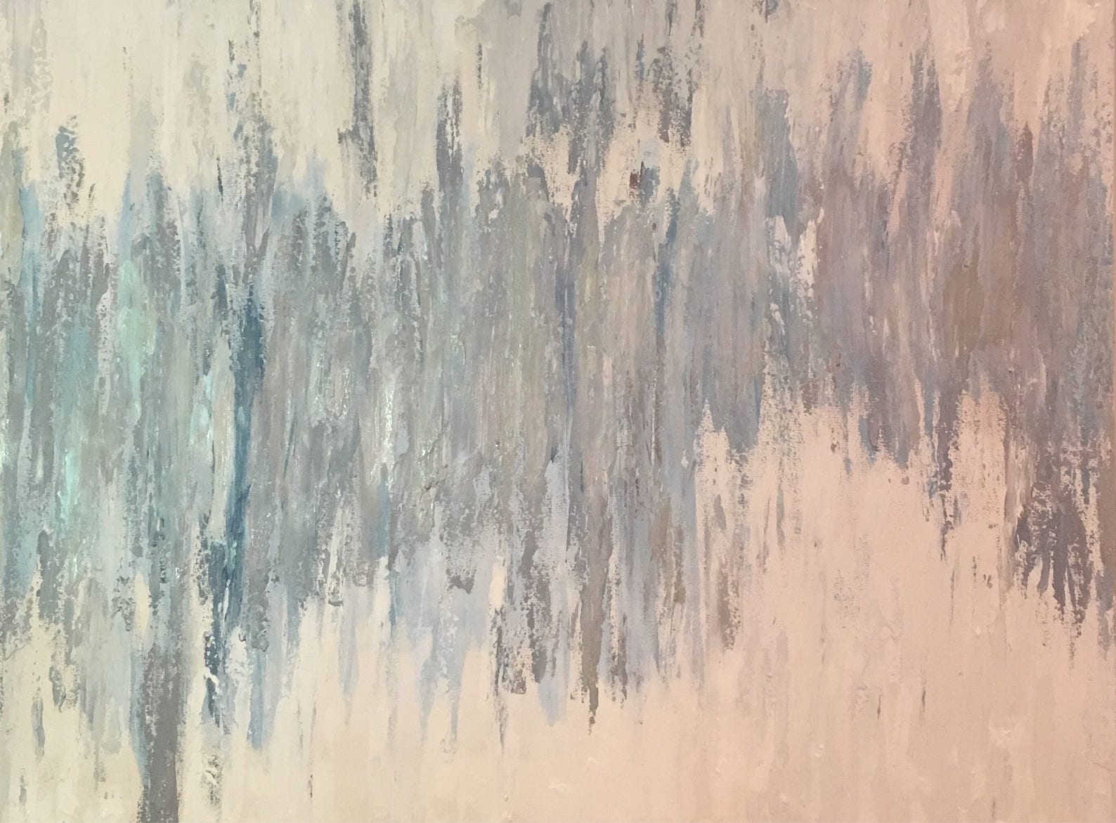 Soft Hues Textured Abstract Original Painting, Neutral Decor - Etsy