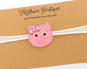 Pig headband | Etsy