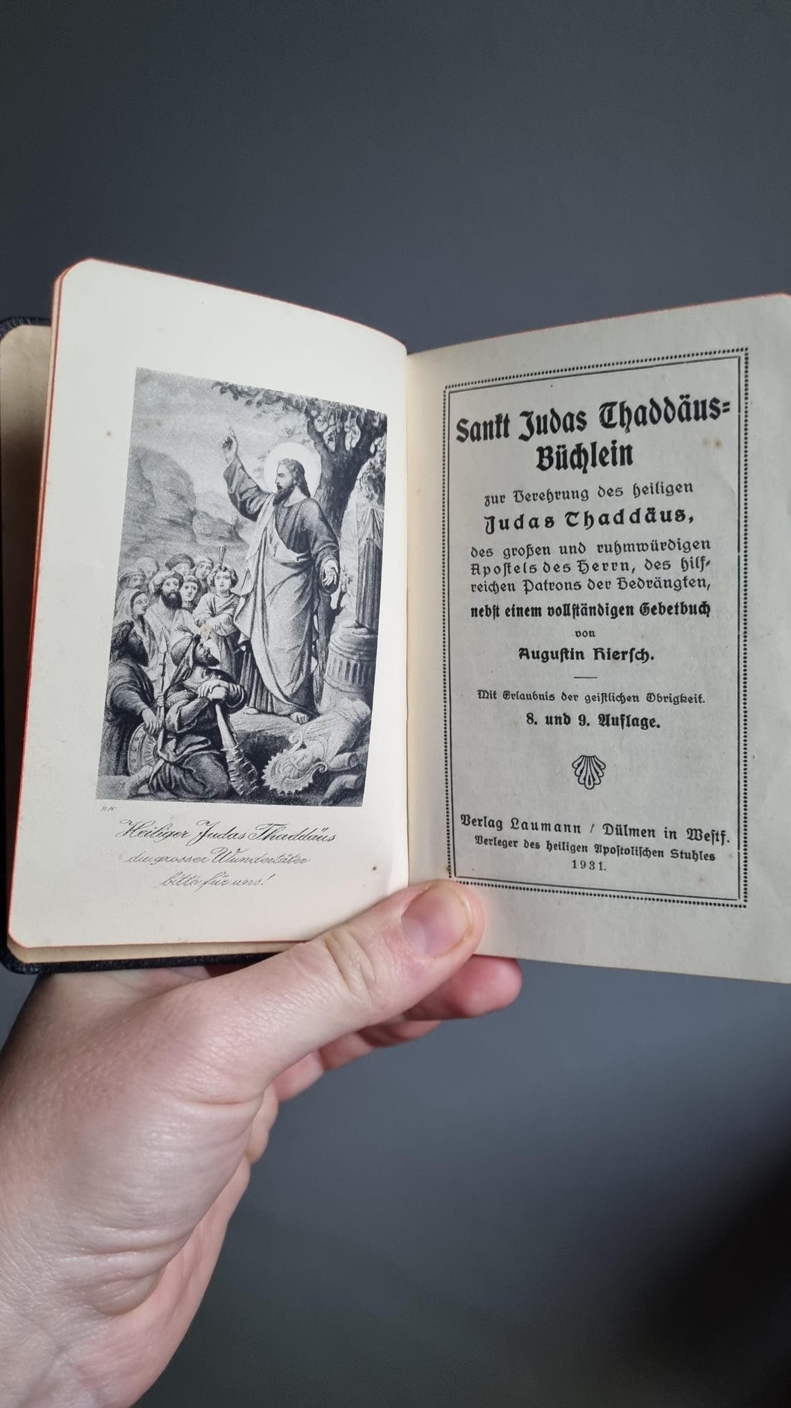 1931 Antique Religious Book - Etsy