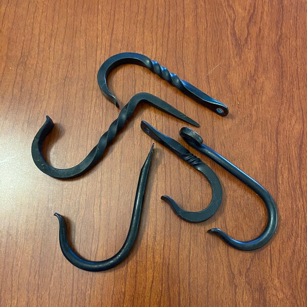 Hand Forged Hooks - Etsy