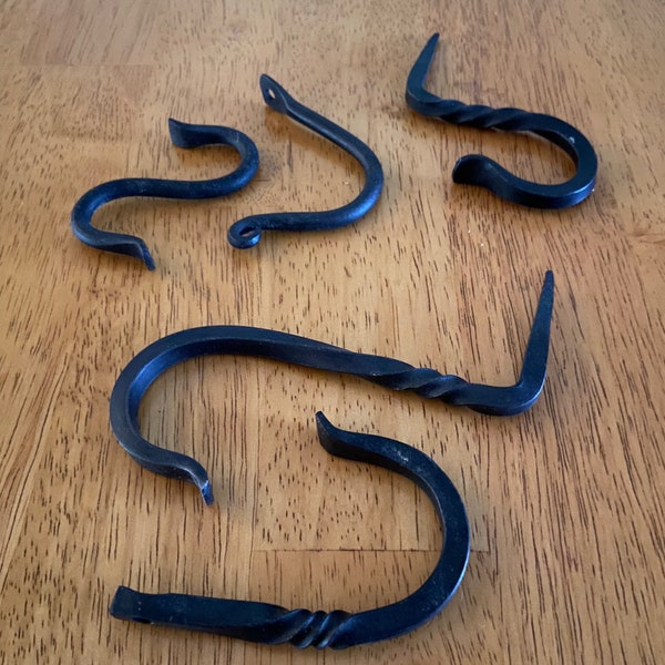 Hand Forged Hooks - Etsy