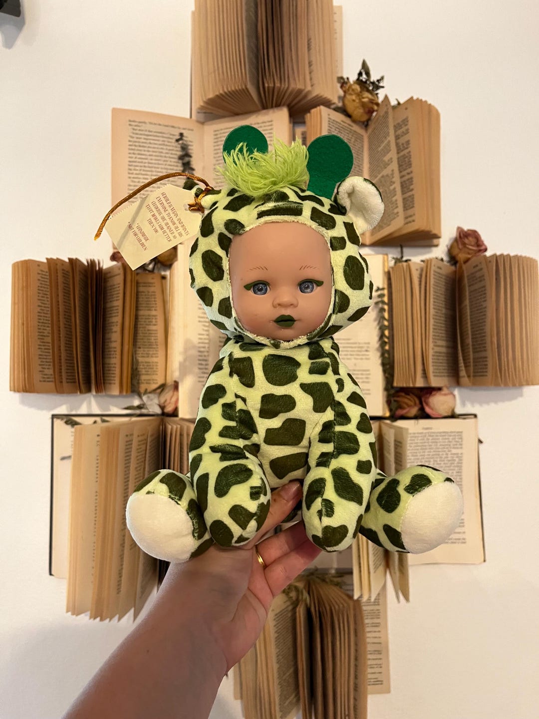 GERALD Hippie Vegan Giraffe Plush Doll - Etsy