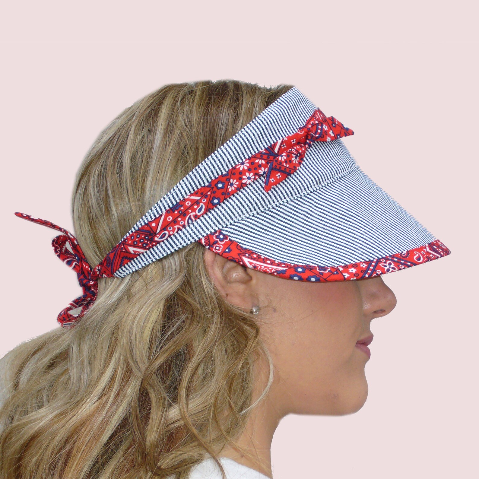 PAPER PATTERNS: Sun Visors With Ties, Fitted and Floppy Style, Eco ...