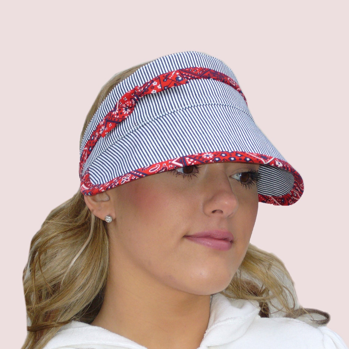 PAPER PATTERNS: Sun Visors With Ties, Fitted and Floppy Style, Eco ...
