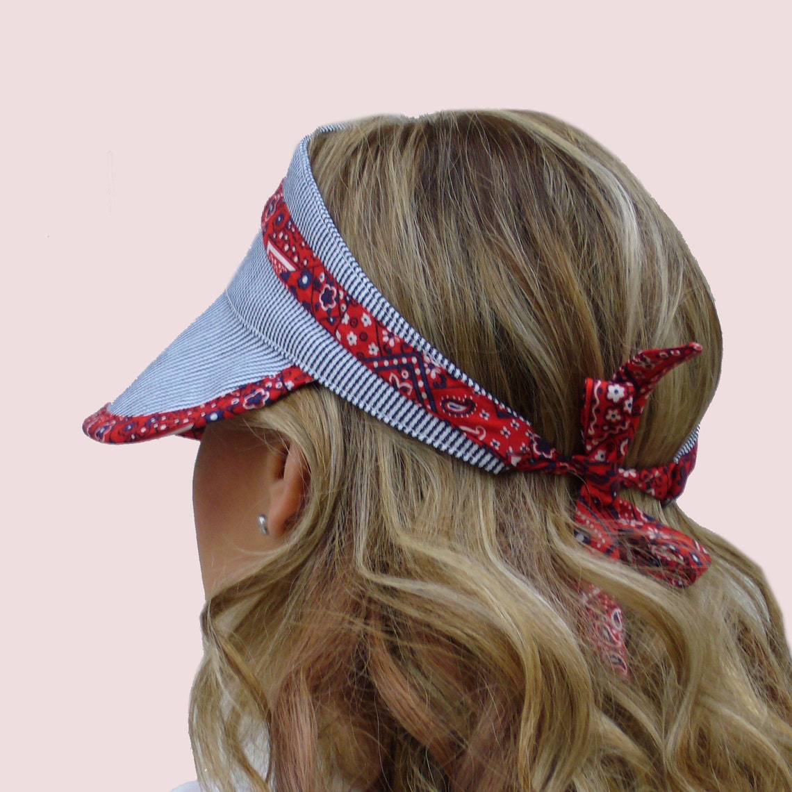 PAPER PATTERNS: Sun Visors With Ties, Fitted and Floppy Style, Eco ...