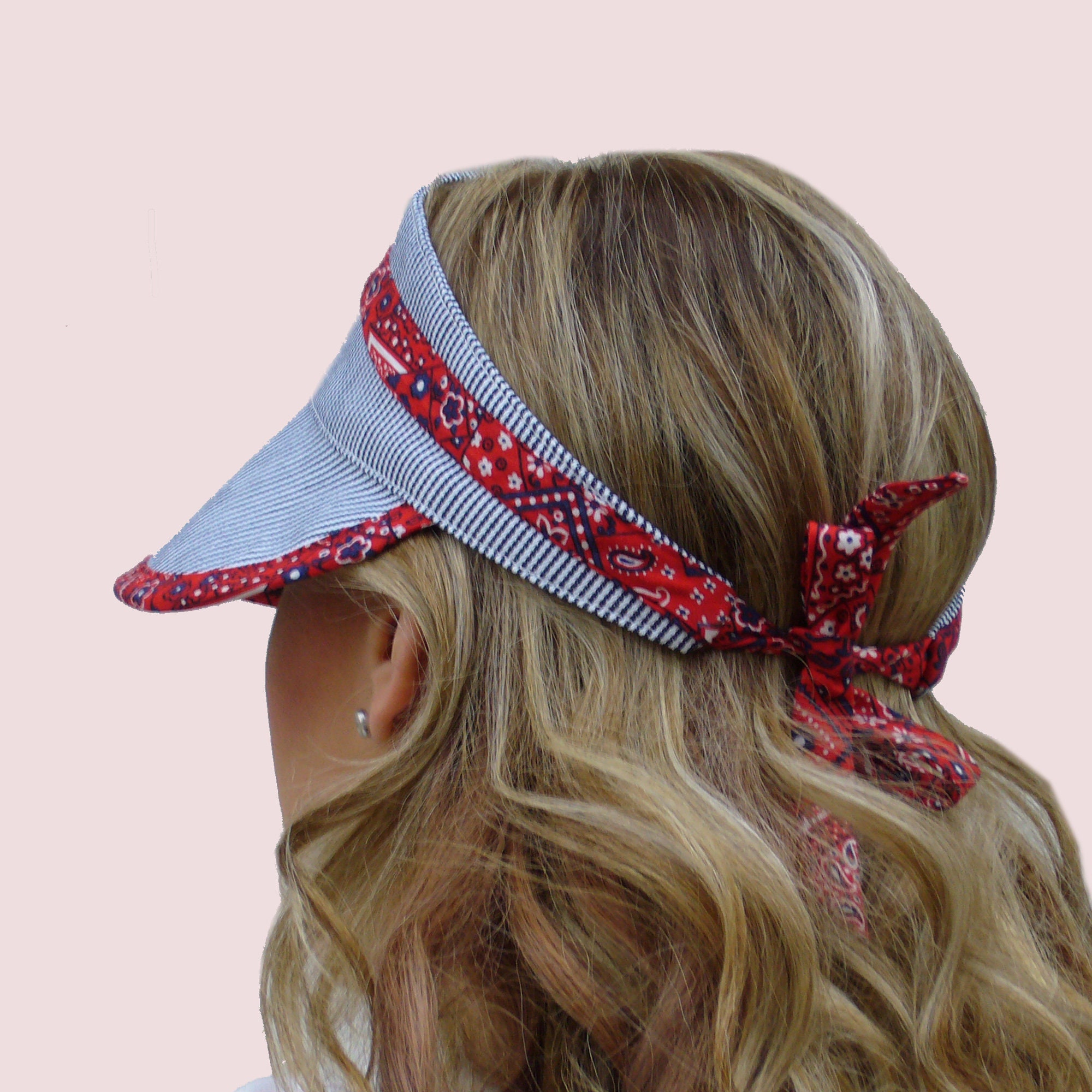 PAPER PATTERNS: Sun Visors With Ties, Fitted and Floppy Style, Eco ...