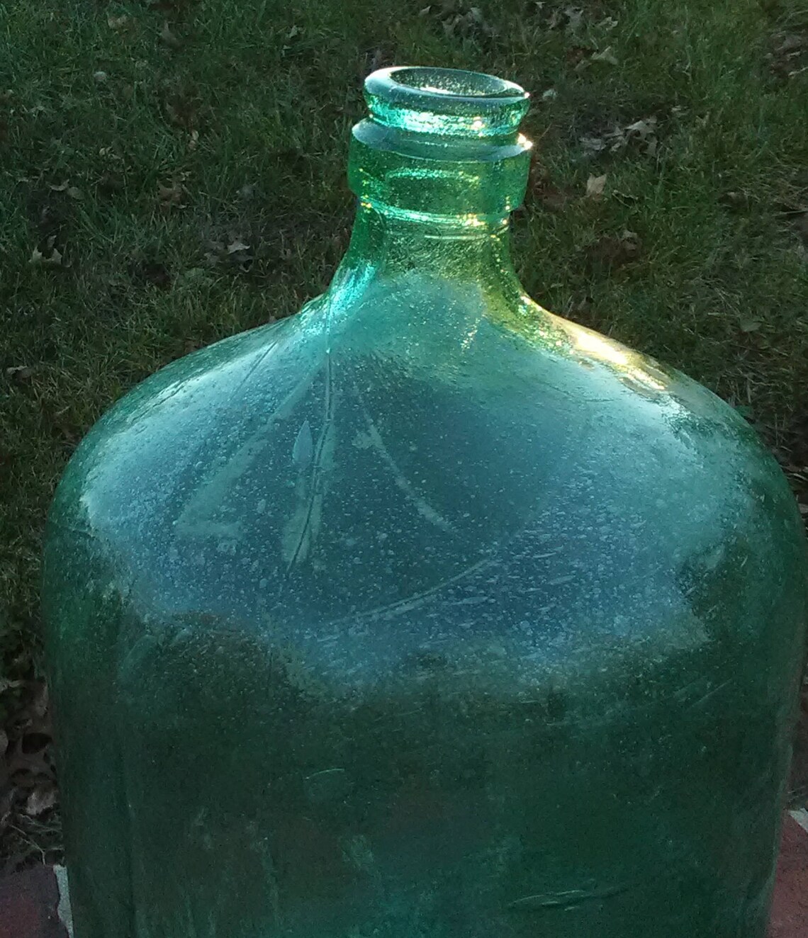 Antique Demijohn or Water Cooler Bottle Circa 1880 - Etsy