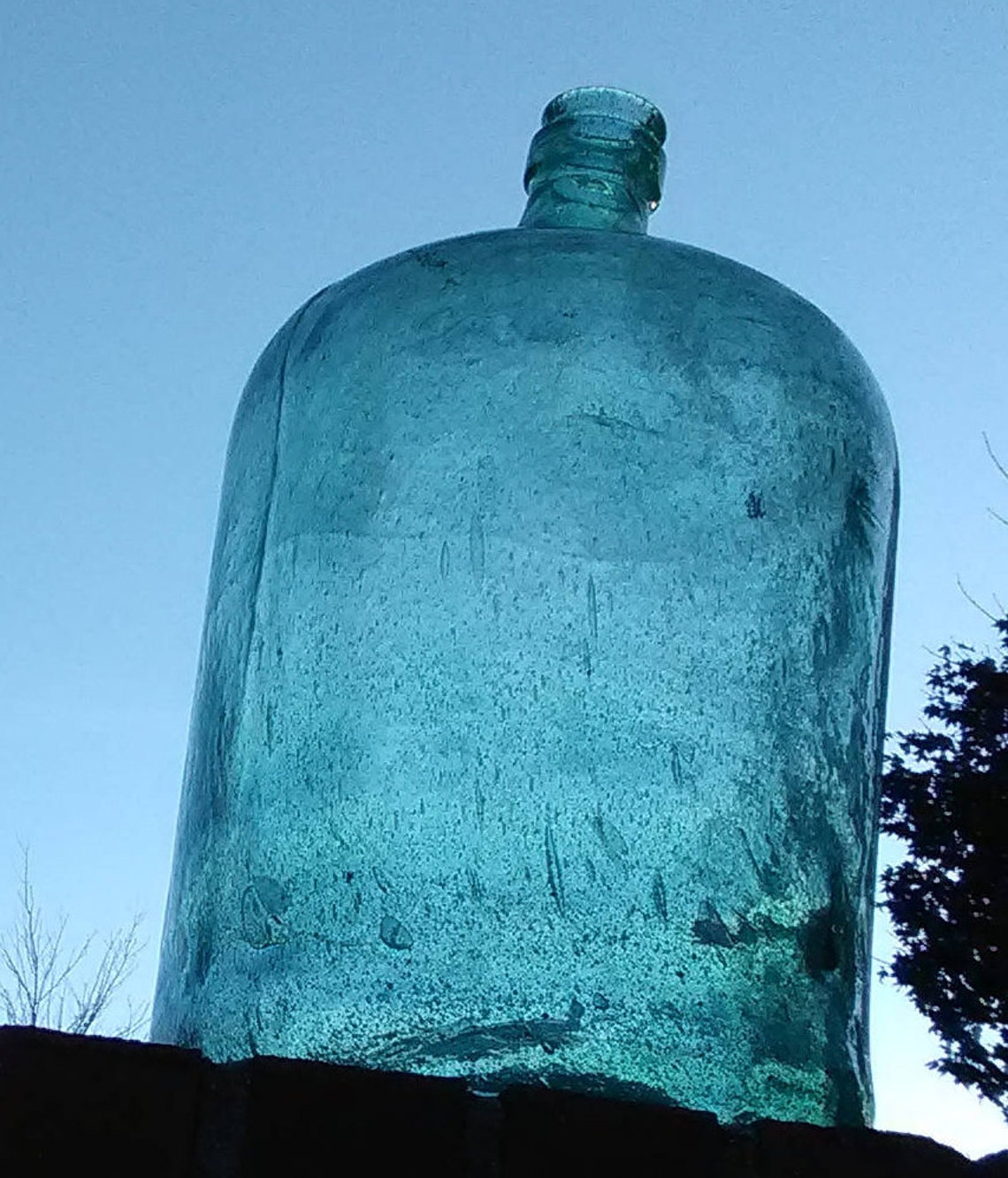 Antique Demijohn or Water Cooler Bottle Circa 1880 - Etsy