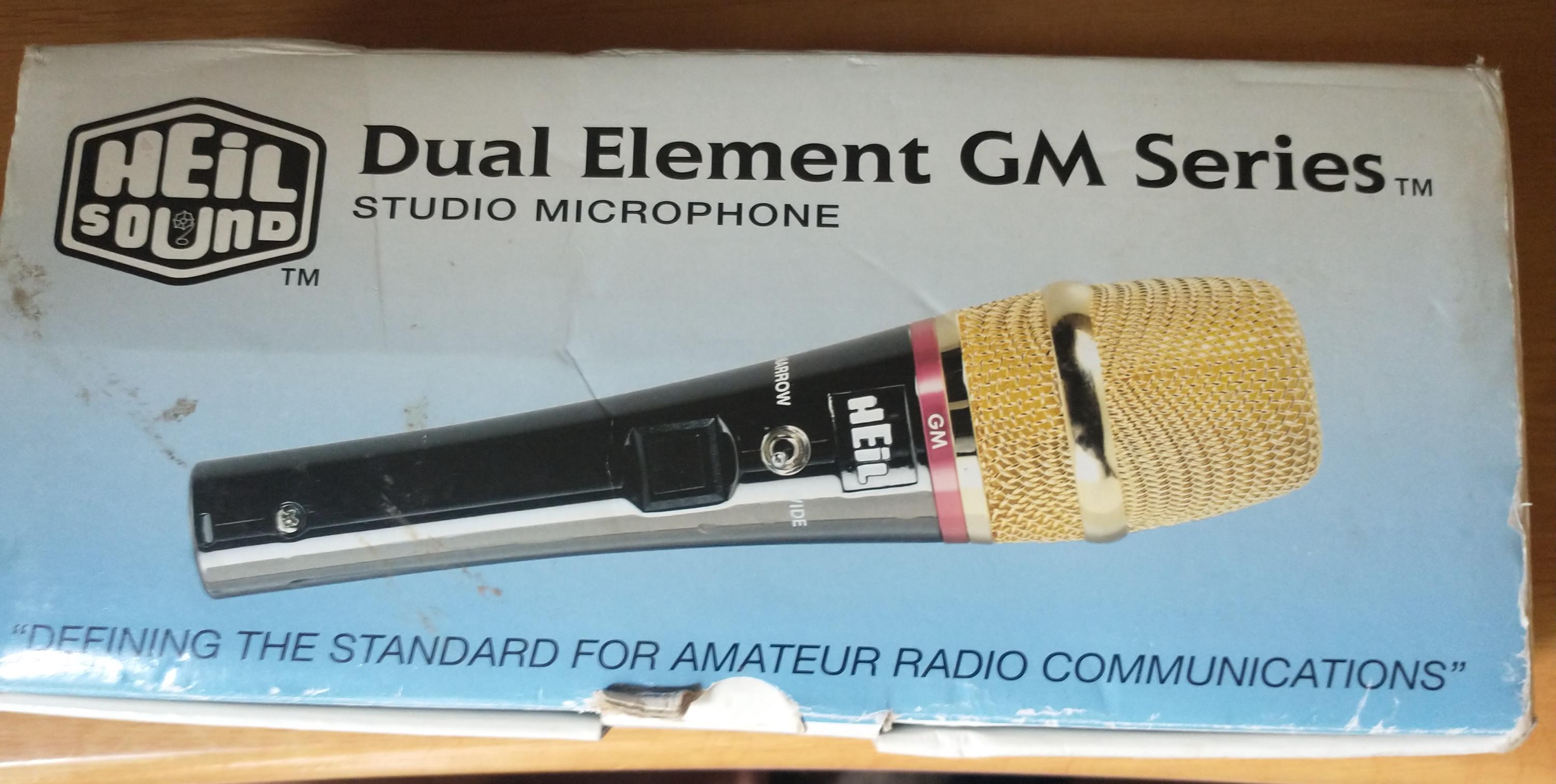 Heil GM5 Goldline Studio Quality Sound Base Station Microphone for ...