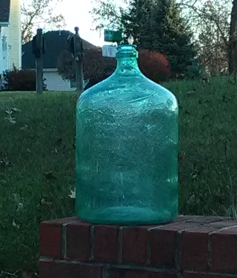 Antique Demijohn or Water Cooler Bottle Circa 1880 - Etsy