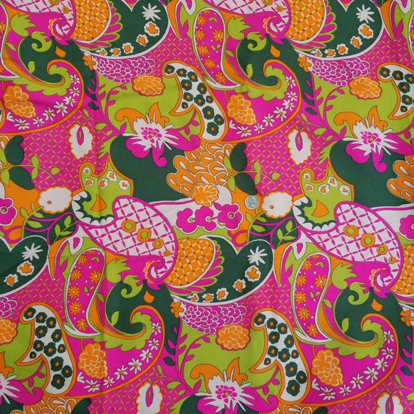 Psychedelic Fabric - Etsy