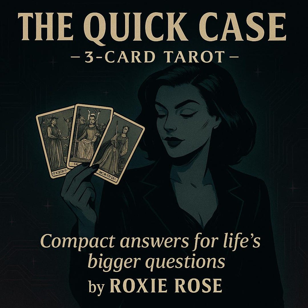 The Quick Case Read - 3 Card Tarot Reading for Guidance & Clarity - Etsy