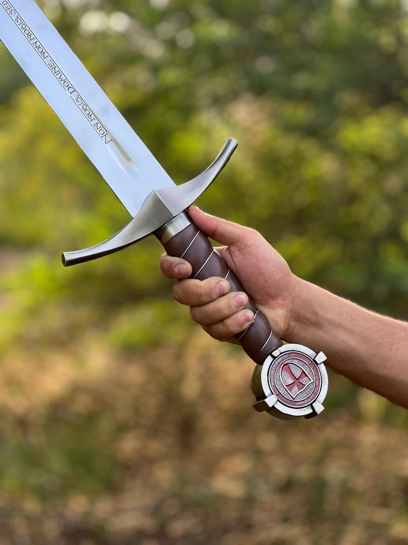 Personalized Accolade Templar Knights Sword – Collectible Movie Prop ...