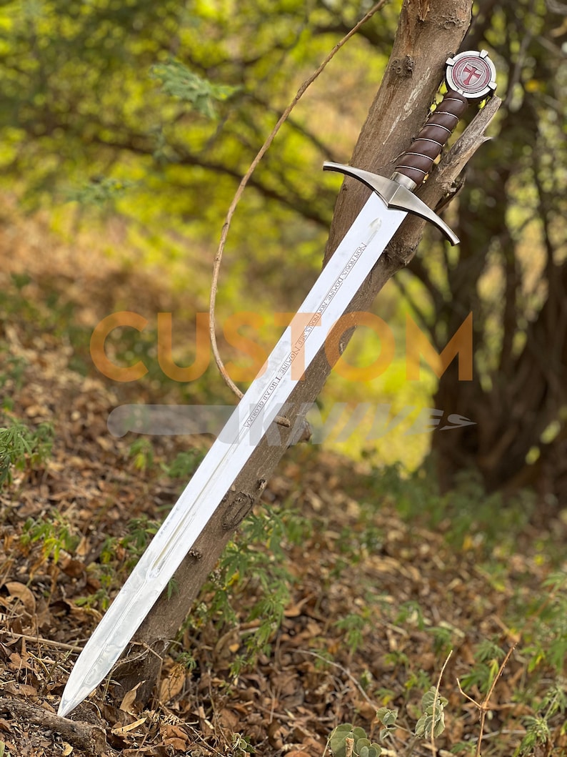Personalized Accolade Templar Knights Sword – Collectible Movie Prop ...