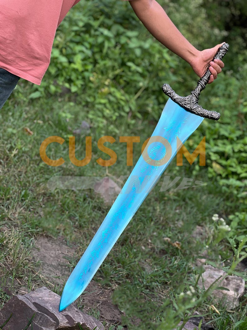 Elden Ring Dark Moon Greatsword Replica - Moonlight Cosplay Prop - Dark ...