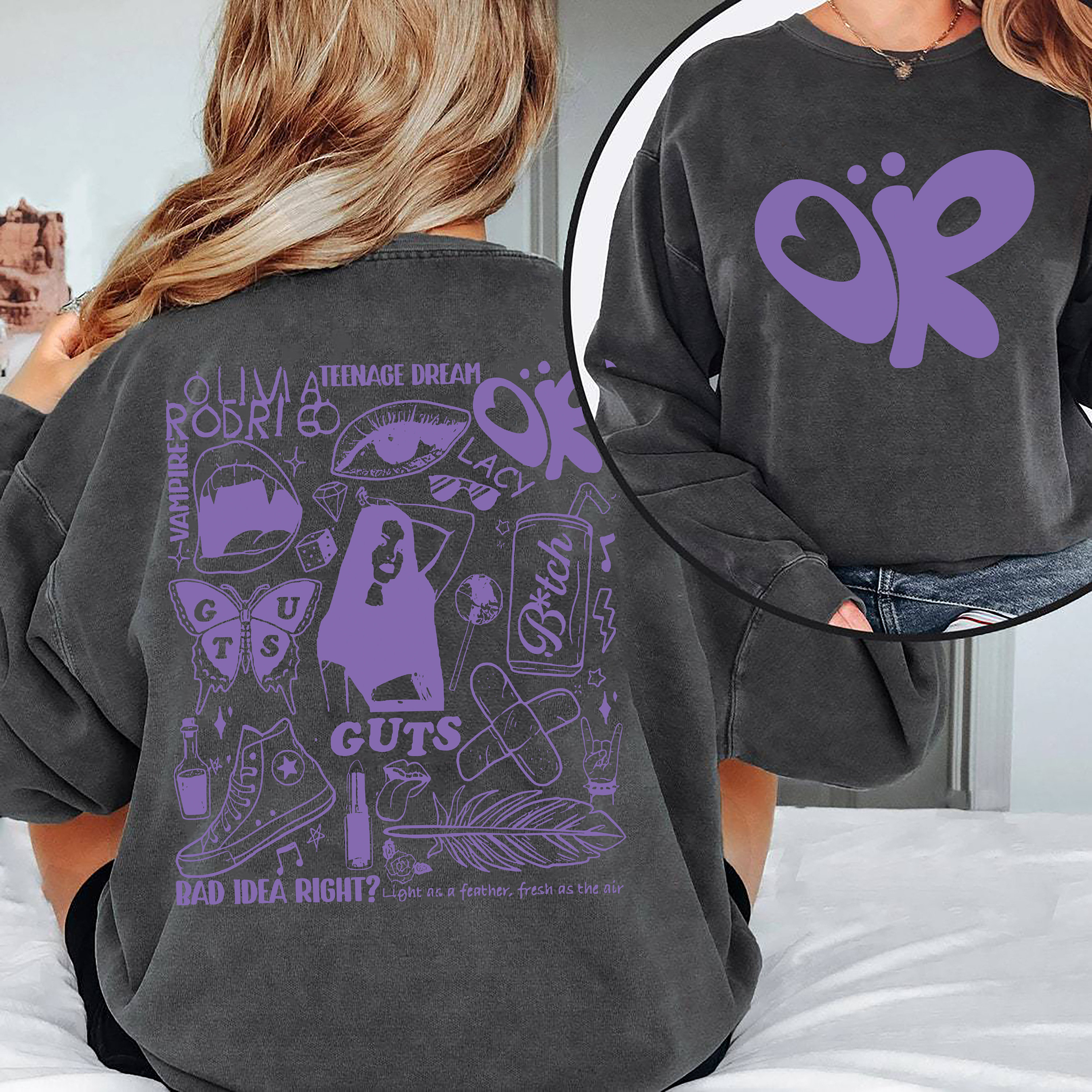 Rodrigo Guts PNG, Olivia Guts Merch, Guts Tour 2024 , GUTS world tour ...