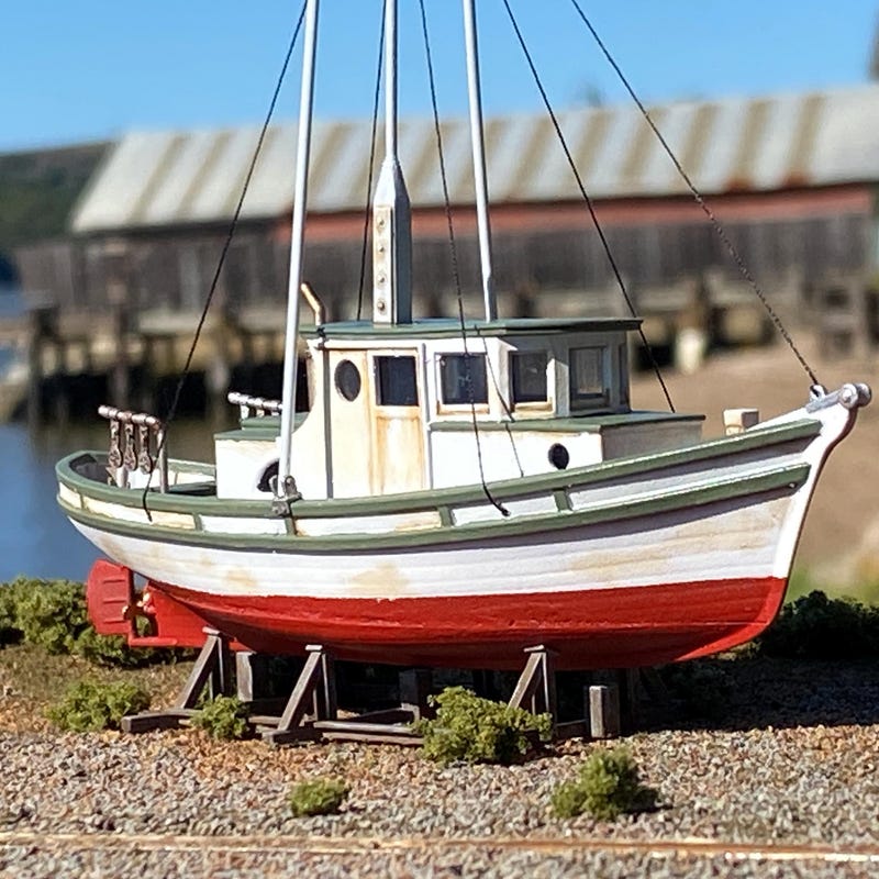 1/87 Ho Scale Boat Models - Etsy