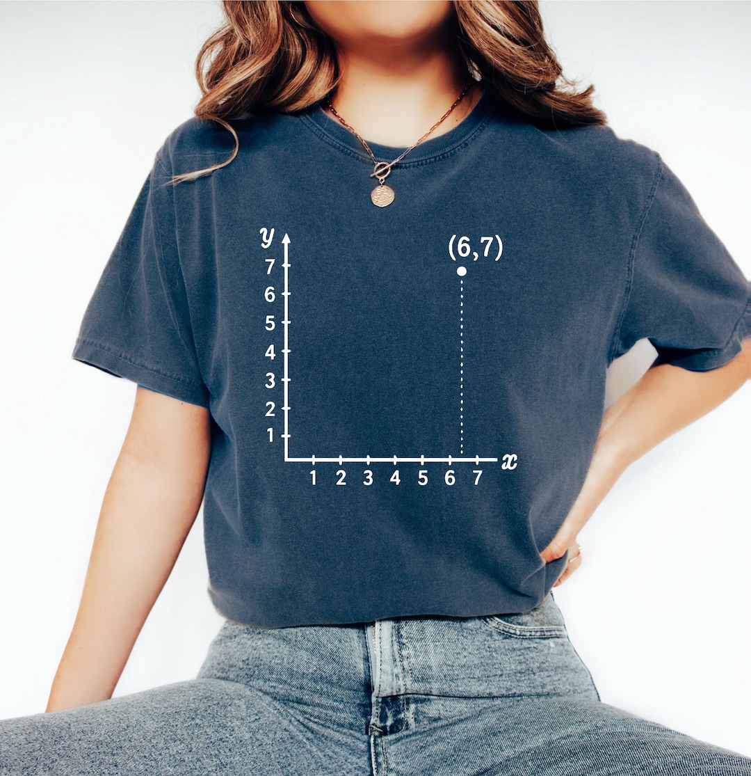 Coordinate Graph T-shirt: Funny Math Meme, Comfort Colors Tee - Etsy