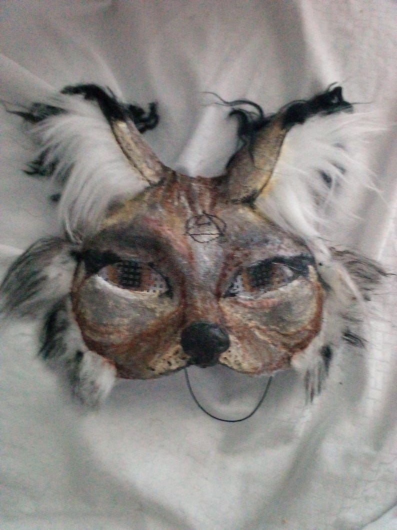 Handmade Lynx Mask - for Therians, Quads, Furries, Cosplayers - Etsy