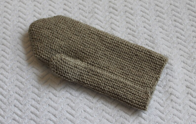 Bebeknits Easy European Style Adult Mittens Knitting Pattern - Etsy