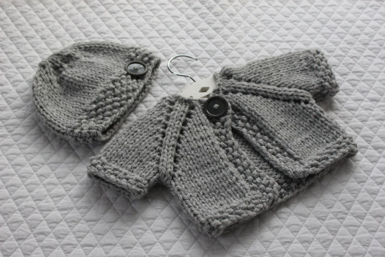 Bebeknits Quick Knit Baby Set Knitting Pattern - Etsy