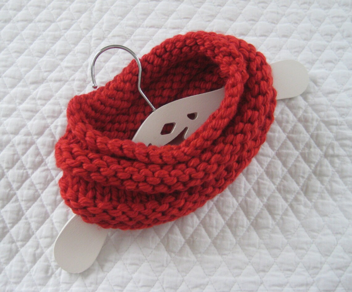 Bebeknits French Style Toddler/child Cowl in Pretty Pink or - Etsy