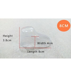 Baby Bootie/sock/shoe Display Forms Clear Plastic - Etsy