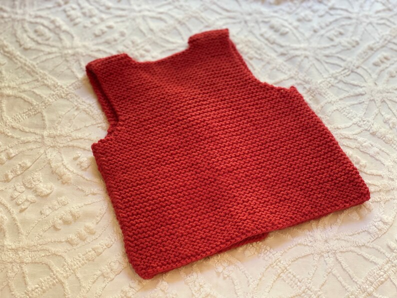Bebeknits Euro Style School Vest Knitting Pattern - Etsy