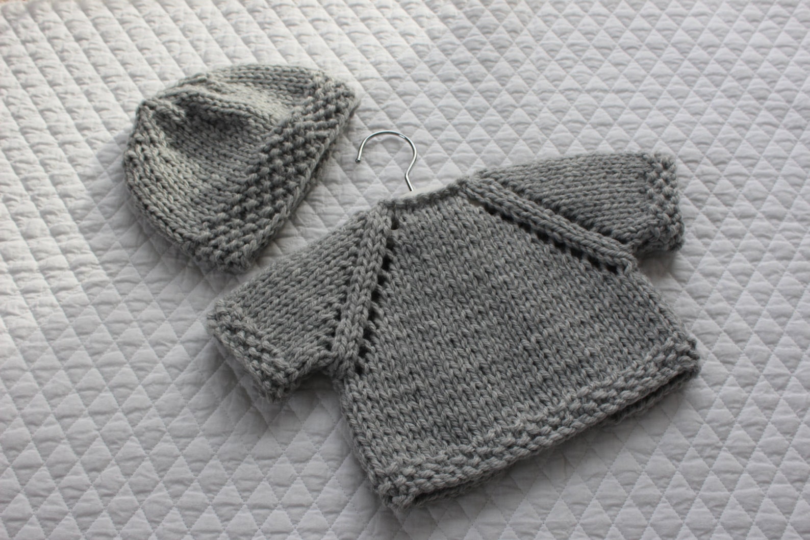 Bebeknits Quick Knit Baby Set Knitting Pattern - Etsy