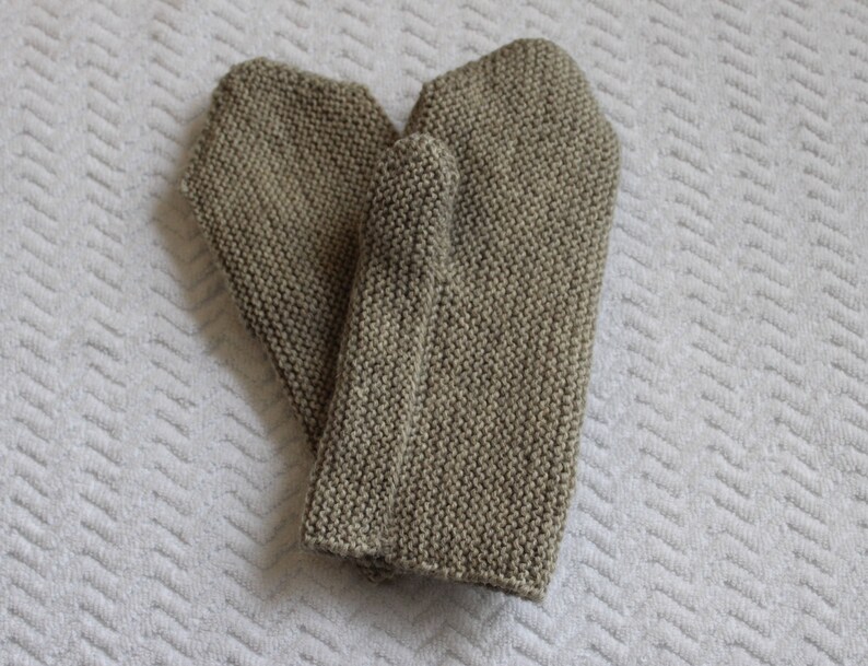 Bebeknits Easy European Style Adult Mittens Knitting Pattern - Etsy
