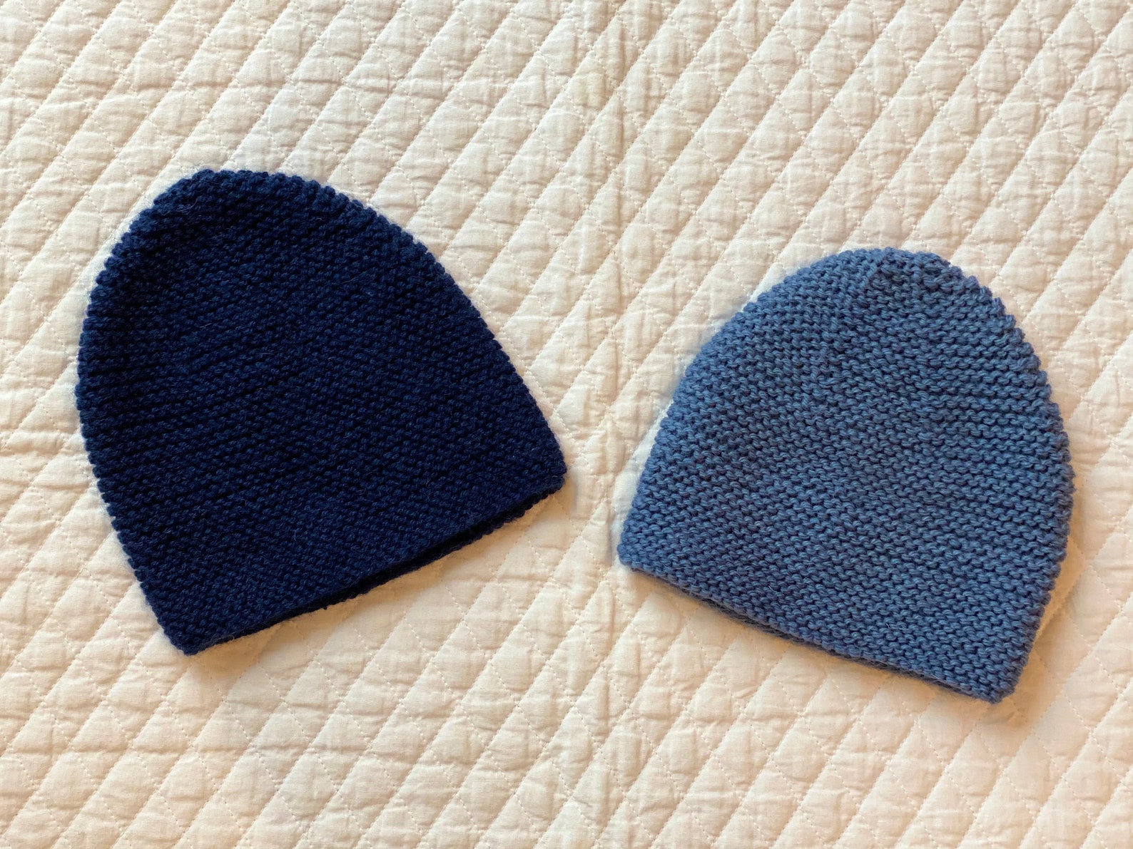 Bebeknits Easy European Style Garter Toddler Beanie/hat/cap - Etsy