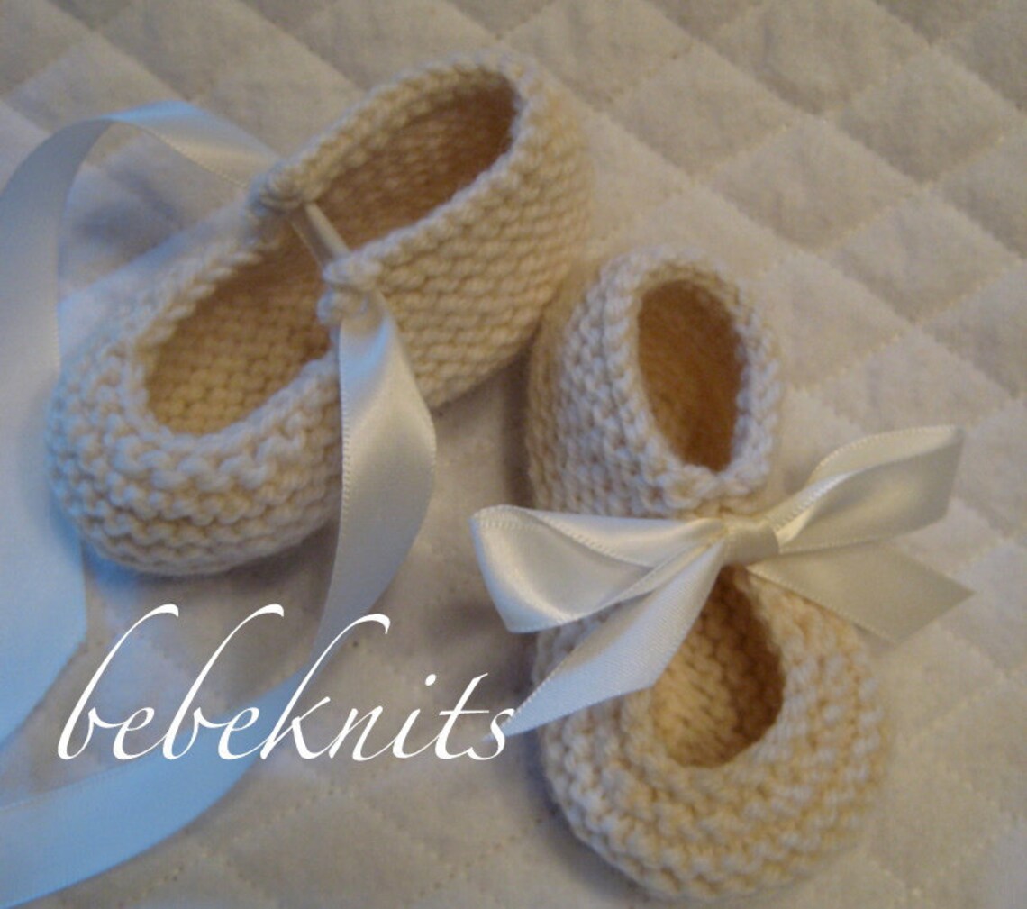 Ivory Bow Tie Baby Booties - Etsy