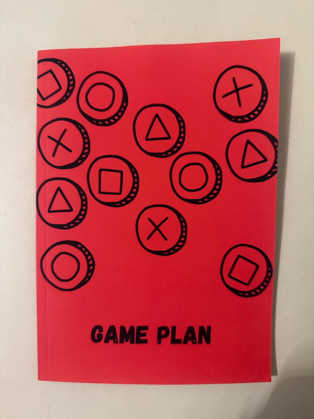 A5 Gamer Logbook | Red Gaming Password, Level, Checkpoint Journal - Etsy