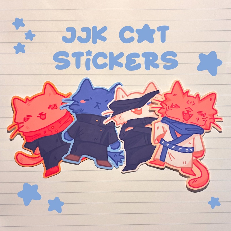 Jjk Stickers - Etsy