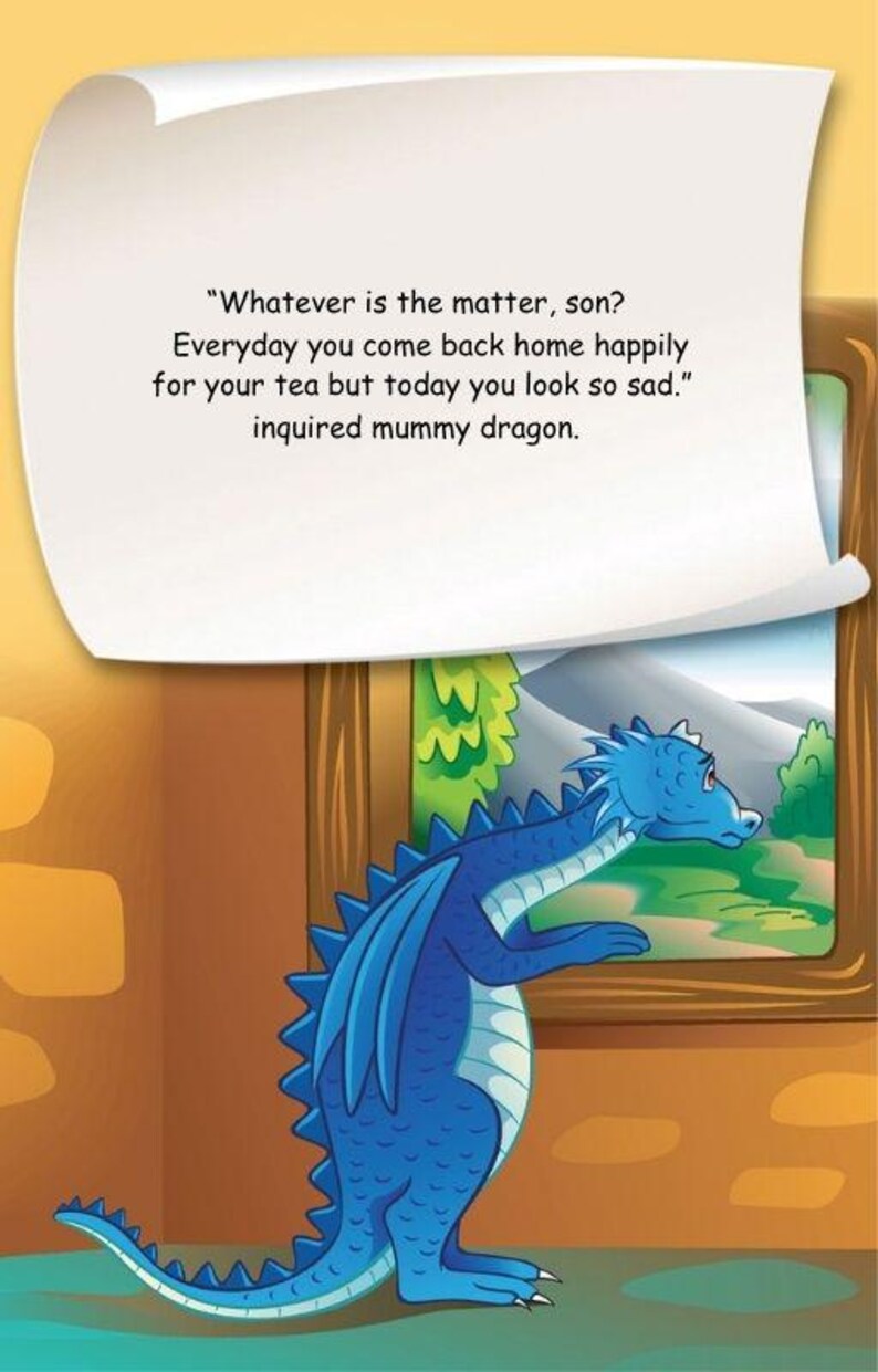 Dylan the Dragon Coloring Book | 22 Playground Pages (digital Download ...