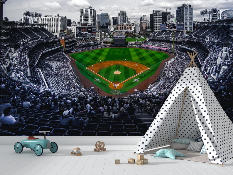 Petco Park Stadium Wallpaper: San Diego Padres Peel-and-paste or Non ...