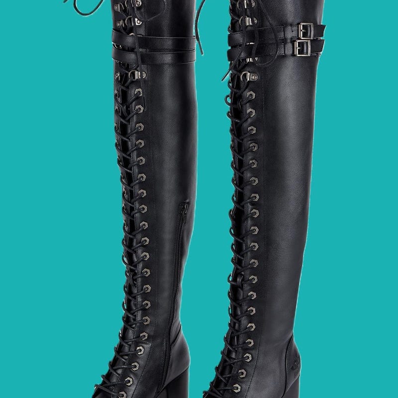 Ladies High Leather Boots - Etsy