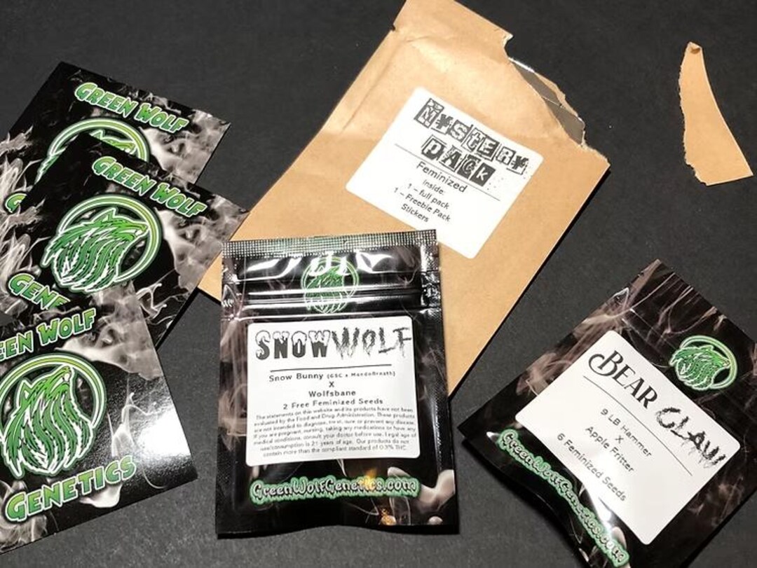 Green Wolf Mystery Pack – 6-12 Feminized Seeds - Etsy