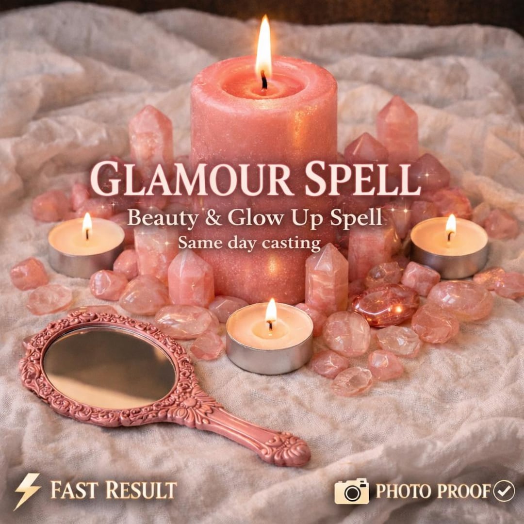 Powerful Glow up Spell, Self Love Spell, Glamour Magic and Confidence ...