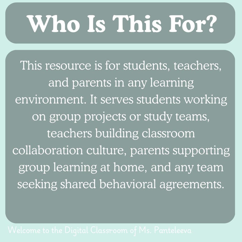 Teamwork & Group Work Norms Presentation | Students Teachers Parents ...
