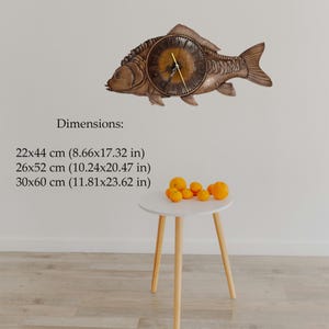 Rustic Fisherman Cabin Clock, Lake House Carved Wood Wall Decor - Etsy